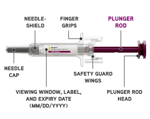 Dosing and Administration | Prefilled Syringe | XOLAIR® (omalizumab)